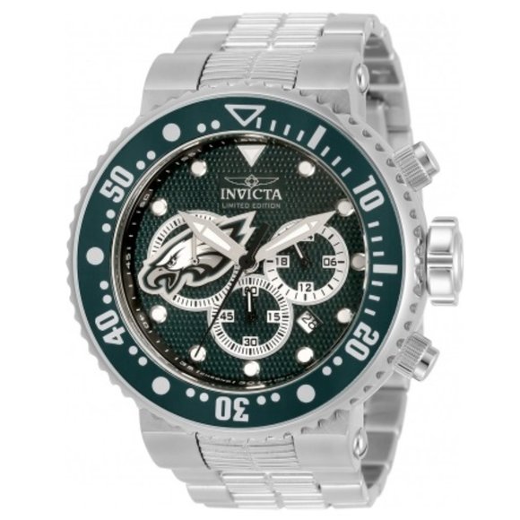 Invicta | Accessories | Invicta Nfl Philadelphia Eagles Chrongraph ...